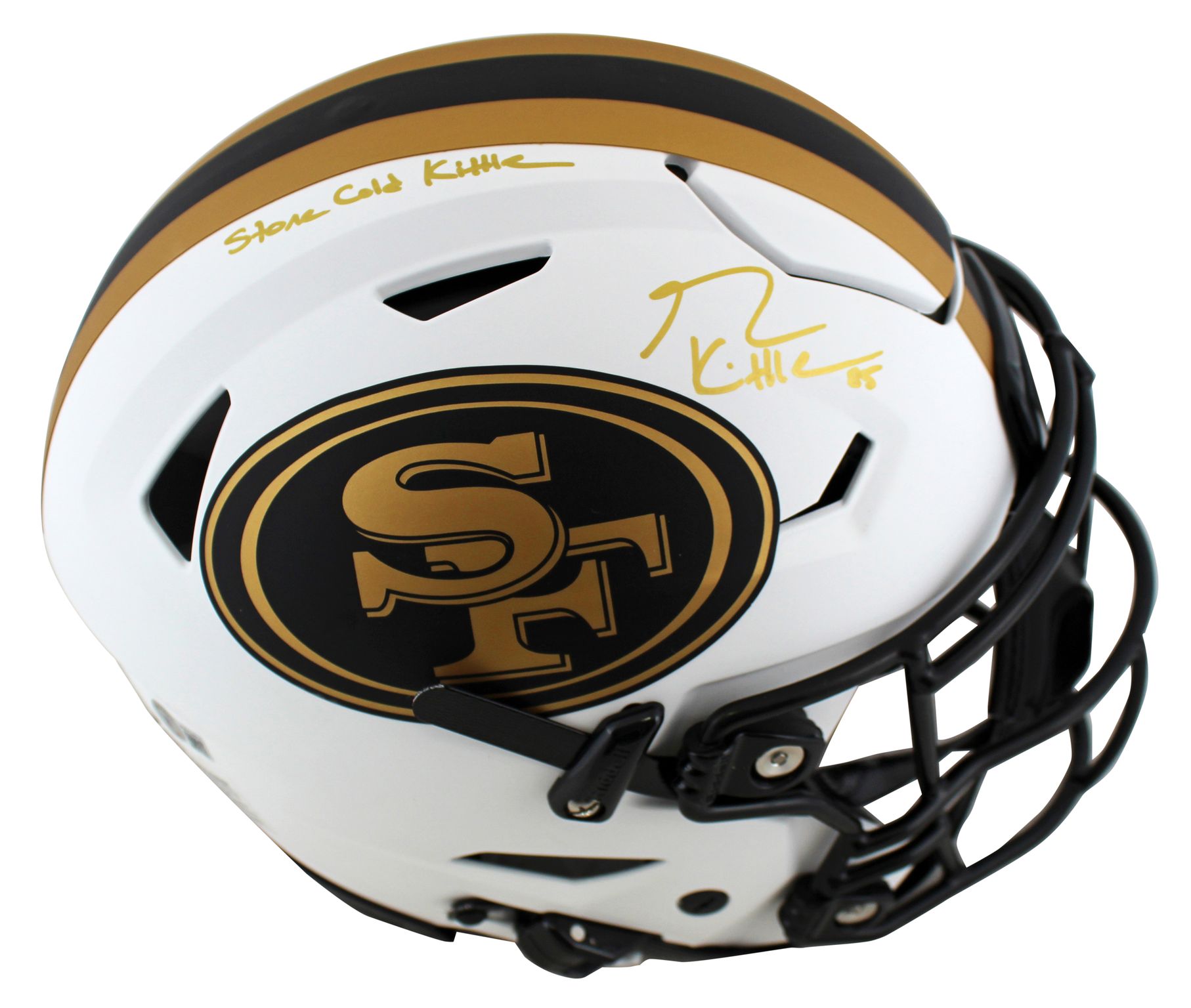 George Kittle Signed 49ers Full-Size Authentic On-Field Lunar Eclipse ...