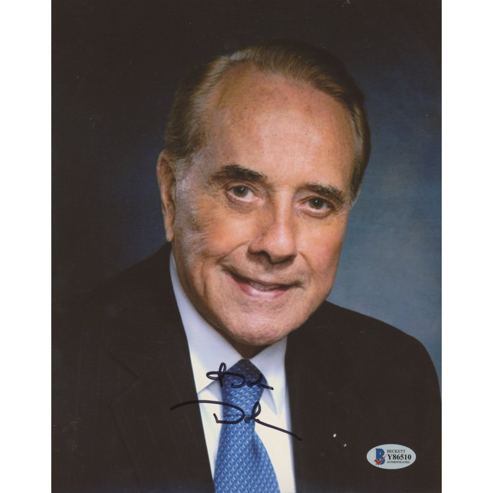Bob Dole Signed 8x10 Photo (Beckett COA) | Pristine Auction