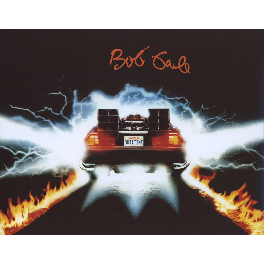 Bob Gale Signed “Back To The Future” 8x10 Photo (ACOA COA) | Pristine ...