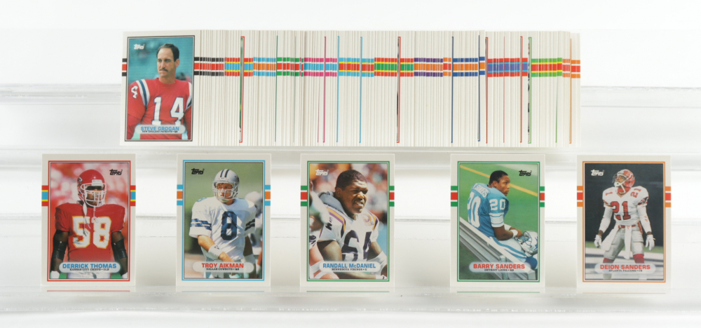 1989 Topps Football "Traded" Series Box | Pristine Auction
