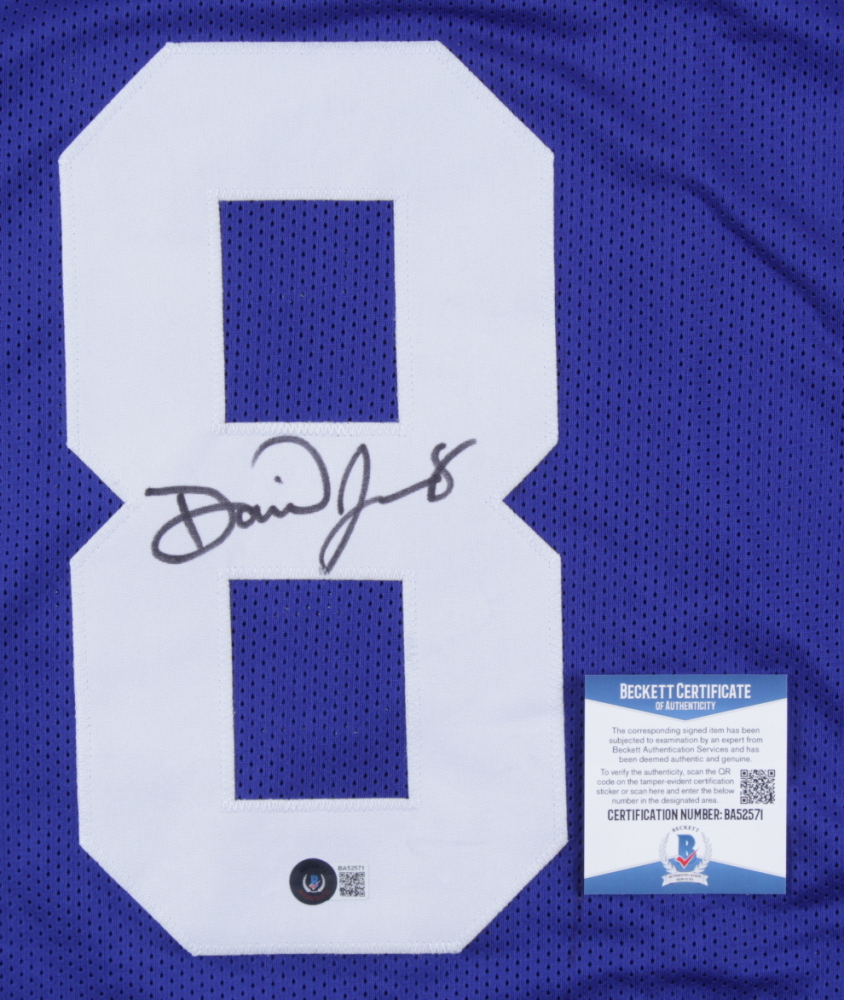 Daniel Jones Signed Jersey (Beckett COA) | Pristine Auction