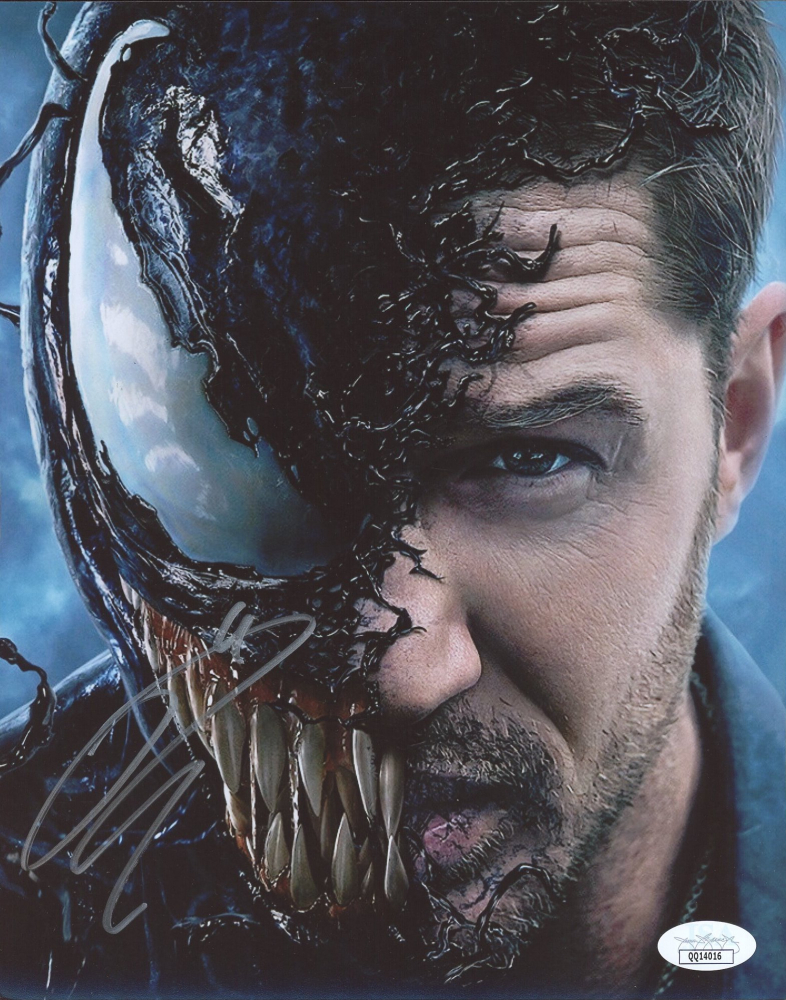 Tom Hardy Signed "Venom" 8x10 Photo (JSA Hologram) | Barnebys