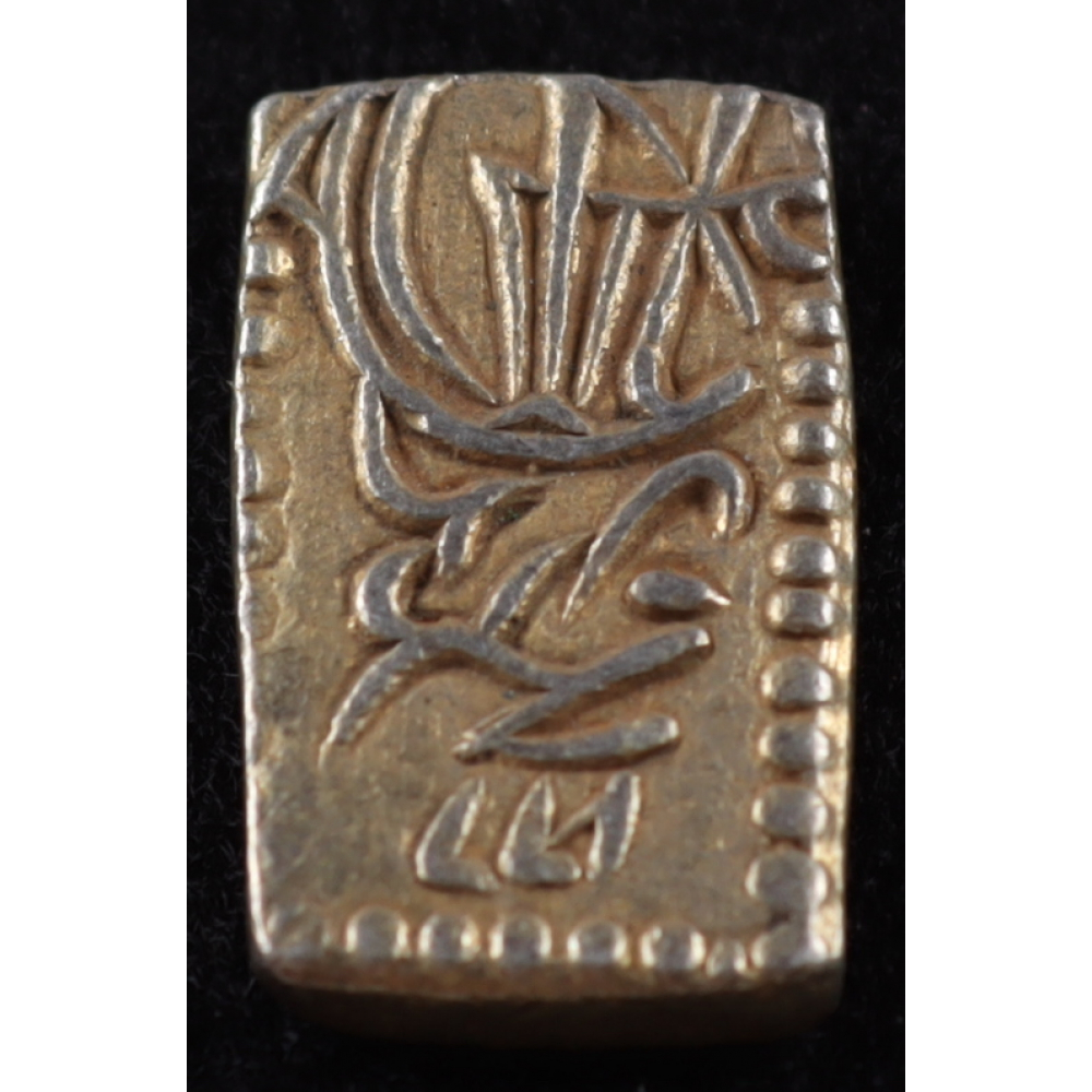 1832-58 Japan 2 Shu Shogunate Gold Coin | Pristine Auction