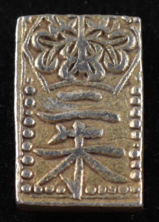 1832-58 Japan 2 Shu Shogunate Gold Coin | Pristine Auction