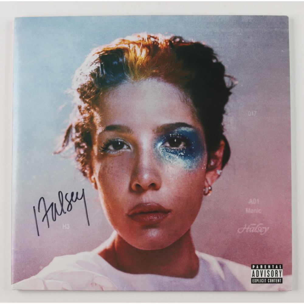 Halsey Signed "Maniac" Vinyl Record Album Cover (Beckett COA) (See ...