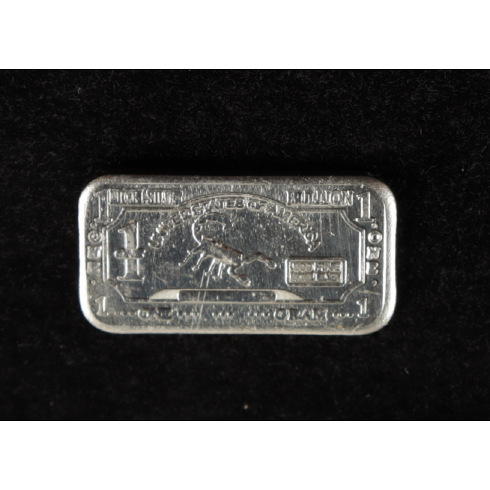 1 Gram .999 Fine Silver Scorpion Bullion Bar | Pristine Auction