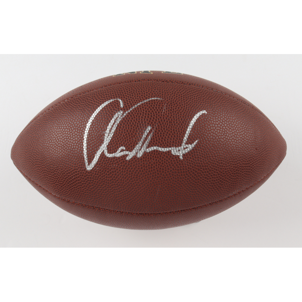 Aaron Hernandez Signed Football (Beckett LOA) (See Description ...
