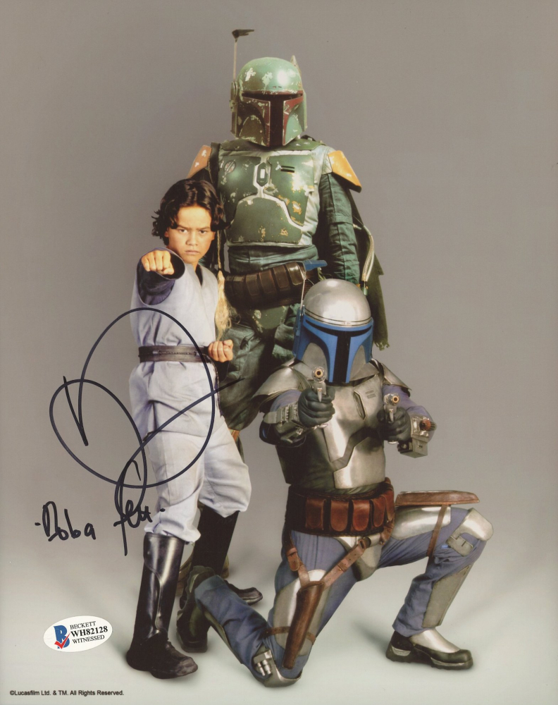 Daniel Logan Signed "Star Wars: Episode II – Attack of the Clones" 8x10 ...
