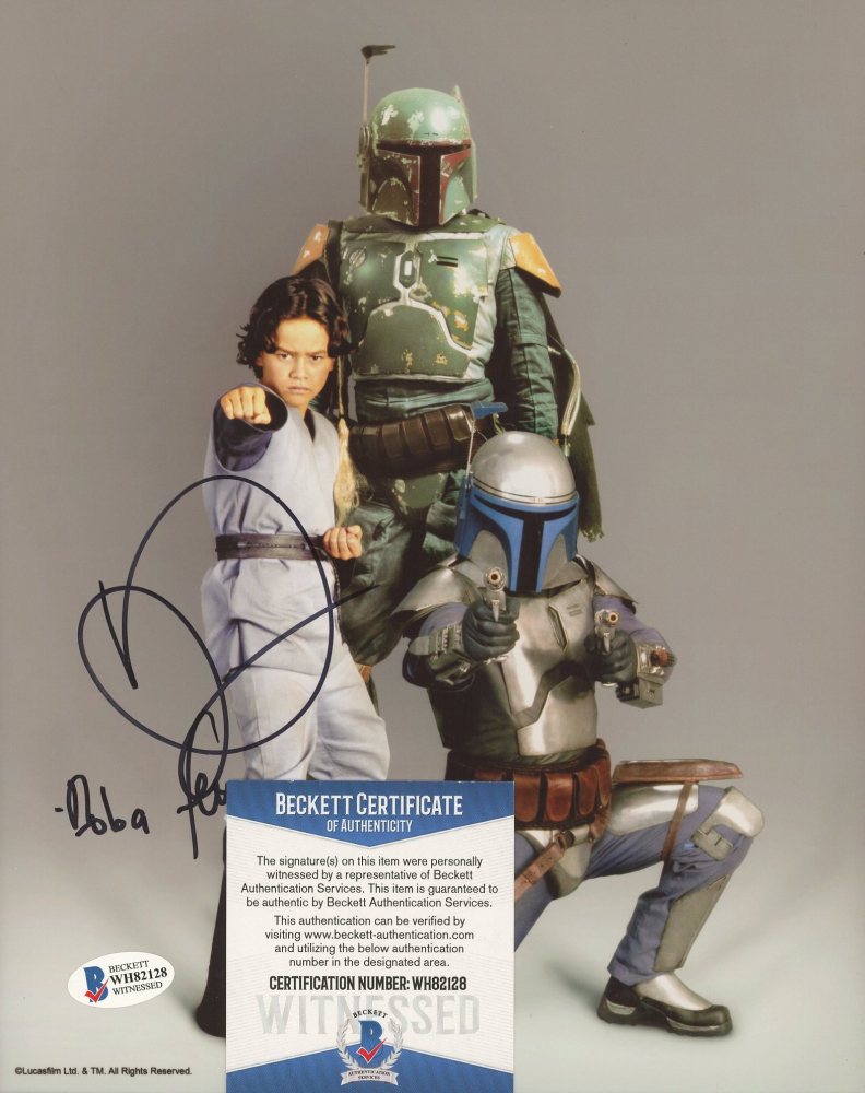 Daniel Logan Signed "Star Wars: Episode II – Attack of the Clones" 8x10 ...