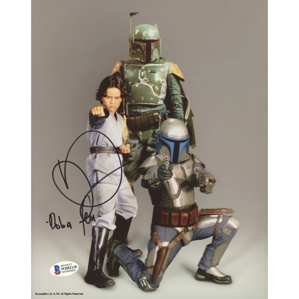 Daniel Logan Signed "Star Wars: Episode II – Attack of the Clones" 8x10 ...