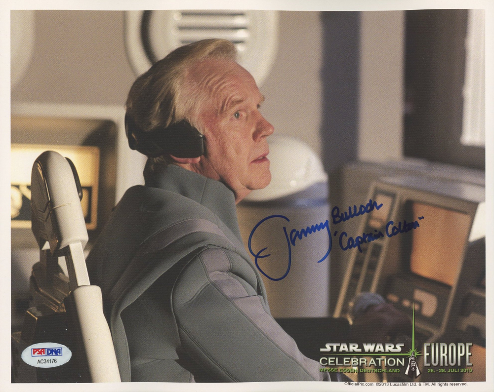 Jeremy Bulloch Signed "Star Wars: Episode III - Revenge of the Sith ...