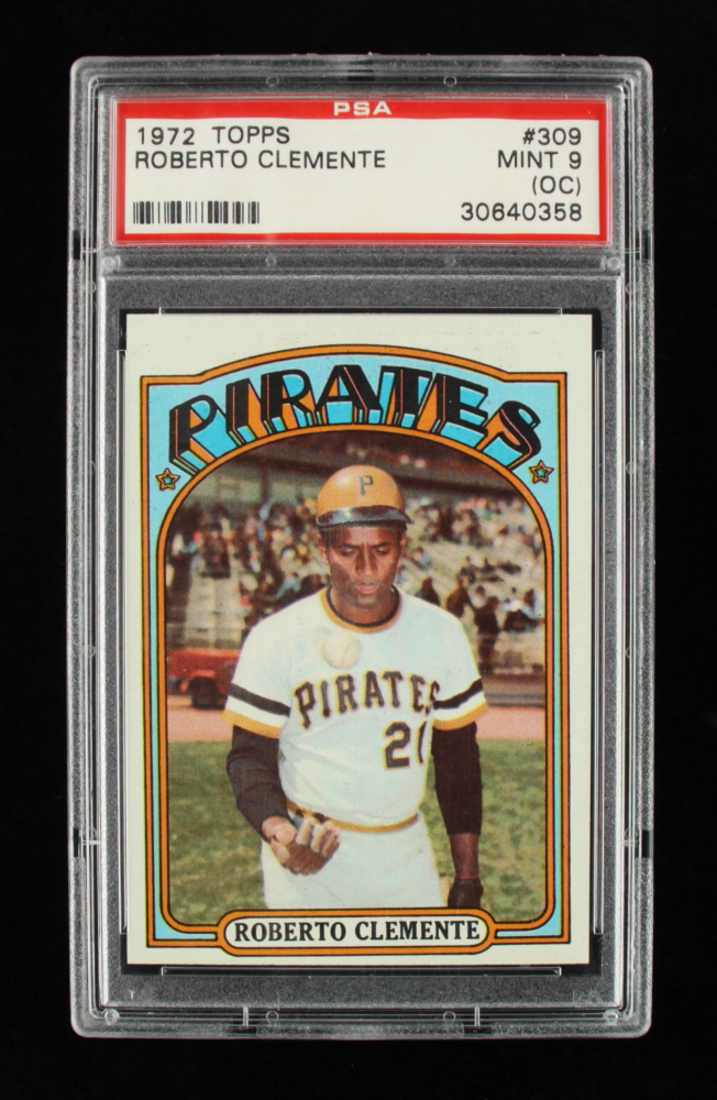 Roberto Clemente 1972 Topps #309 (PSA 9) (OC) | Pristine Auction