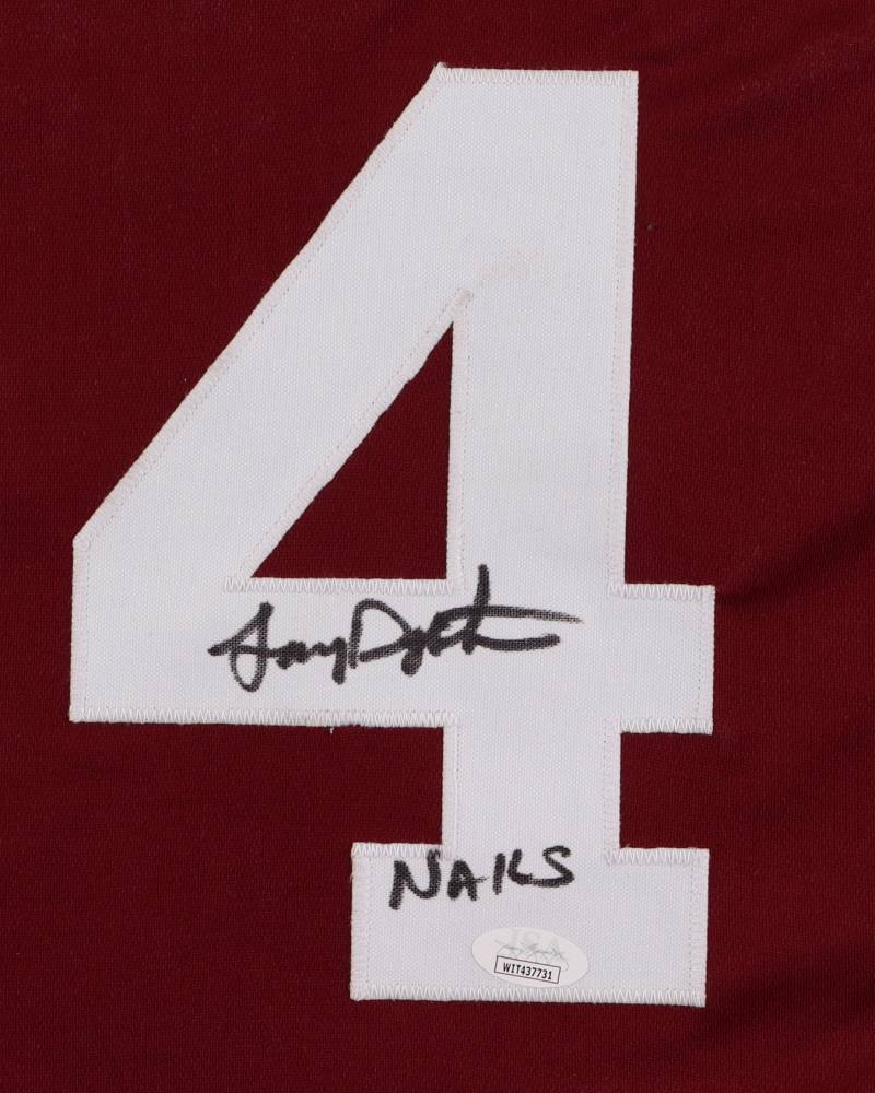 Lenny Dykstra Signed Jersey Inscribed "Nails" (JSA COA) | Pristine Auction