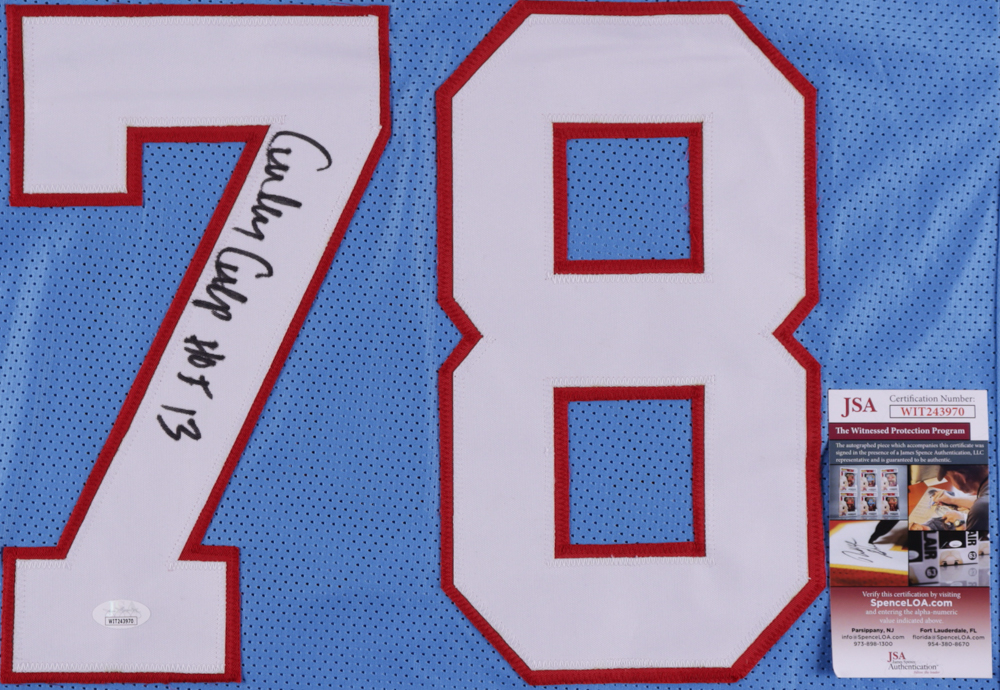 Curley Culp Signed Jersey Inscribed "HOF 13" (JSA COA) | Pristine Auction