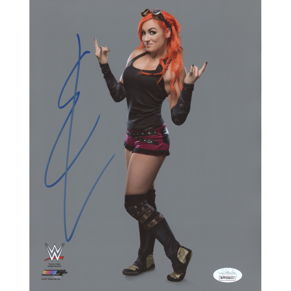 Becky Lynch Signed WWE 8x10 Photo (JSA COA) | Pristine Auction