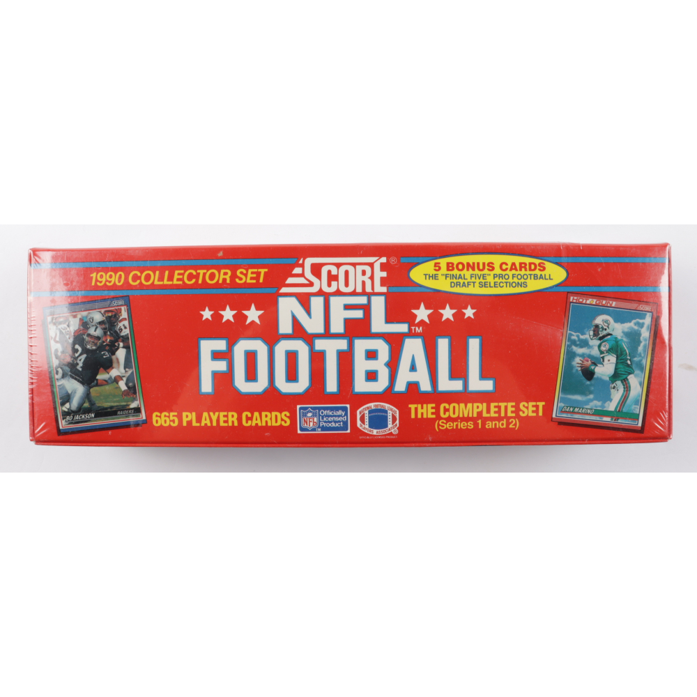 1990 Score NFL Football Collector Complete Set of (660) Cards ...