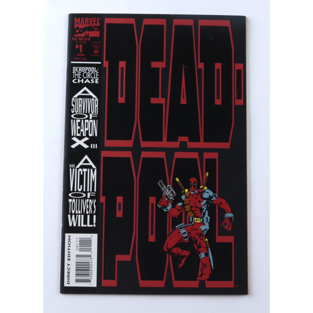 Vintage 1993 "Deadpool" Vol. 1 Issue #1 Marvel Comic Book | Pristine ...