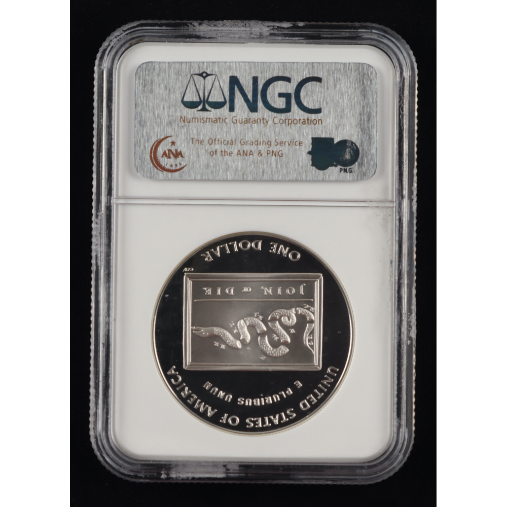 2006 P Ben Franklin S$1 Scientist Silver Coin (NCG PF70 Ultra Cameo ...