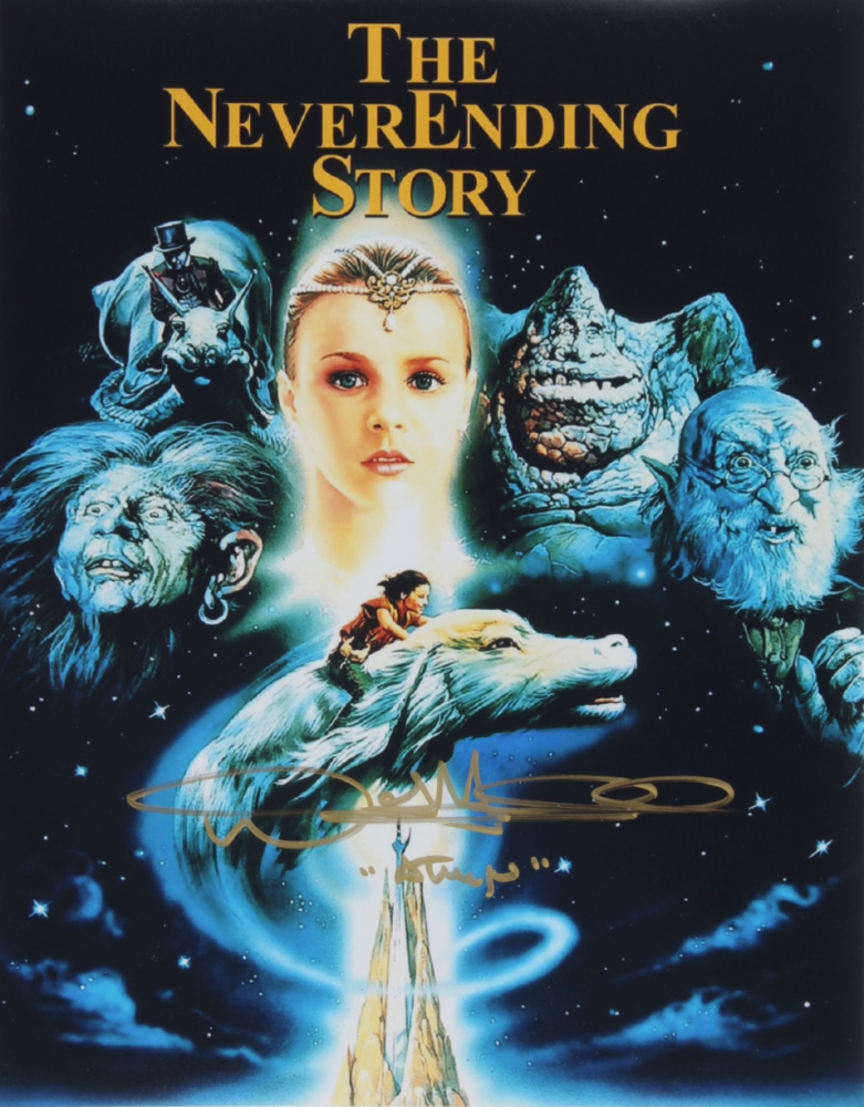 Noah Hathaway Signed "The Never Ending Story" 11x14 Photo Inscribed ...