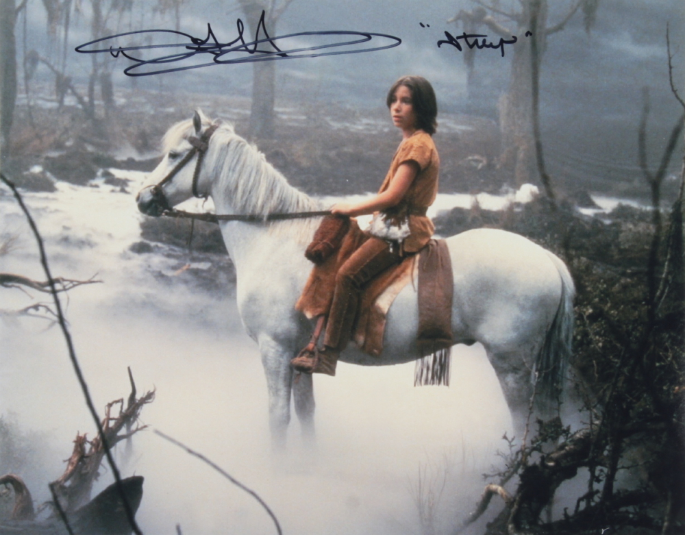 Noah Hathaway Signed "The Never Ending Story" 11x14 Photo Inscribed ...