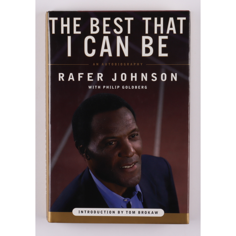 Rafer Johnson Signed "The Best That I Can Be" Hardcover Book (PSA COA ...