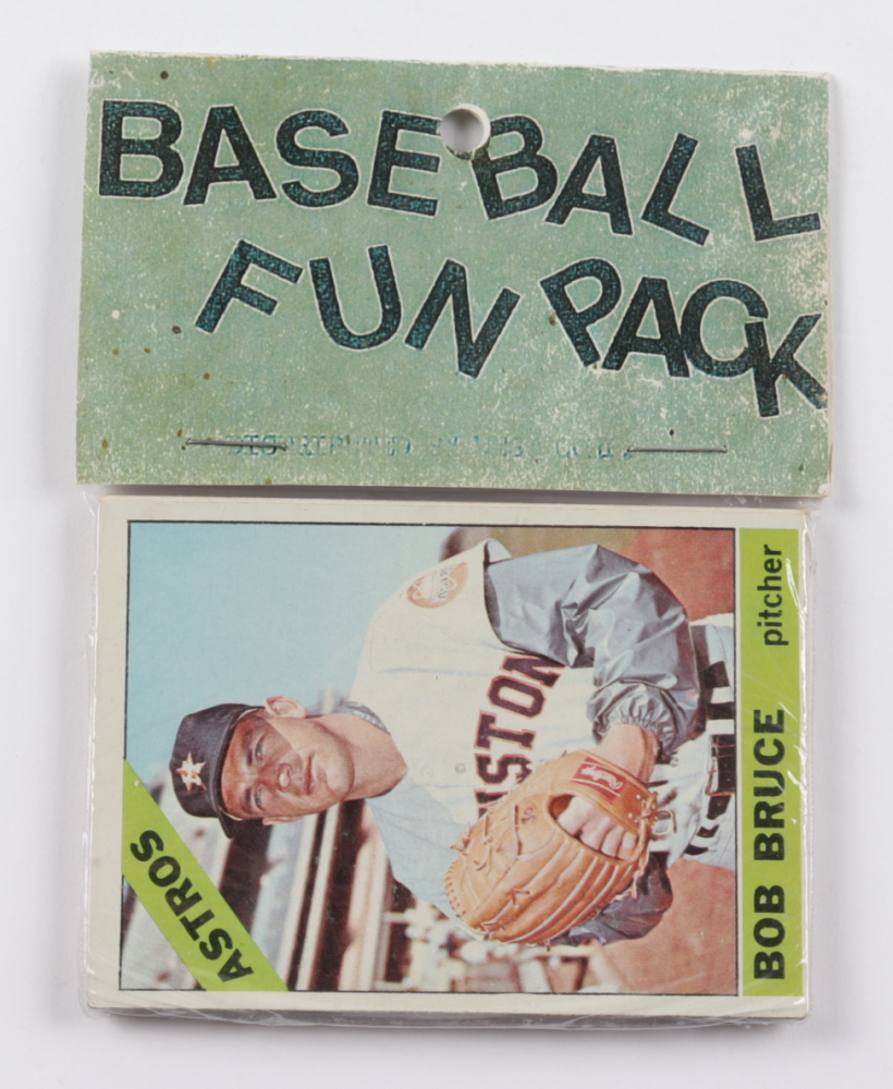 1966 Topps Baseball Card Fun Pack with (10) Cards | Pristine Auction