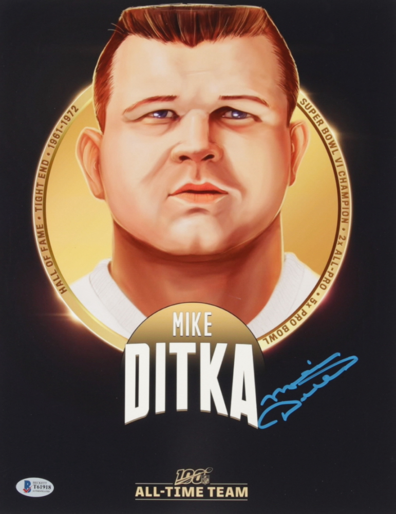 Mike Ditka Signed Bears 11x14 Photo (Beckett Hologram) | Pristine Auction