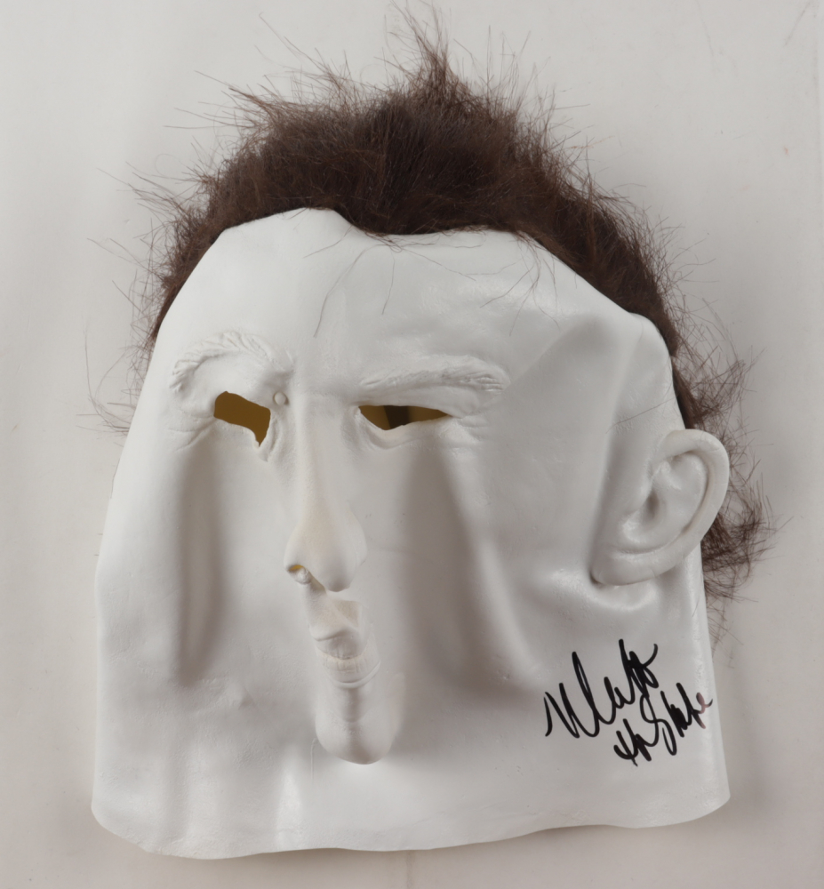 Nick Castle Signed "Halloween" Michael Myers Mask Inscribed "The Shape ...