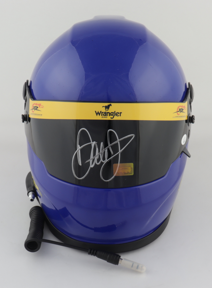 Dale Earnhardt Jr. Signed NASCAR Wrangler #3 Full-Size Helmet (JSA COA ...