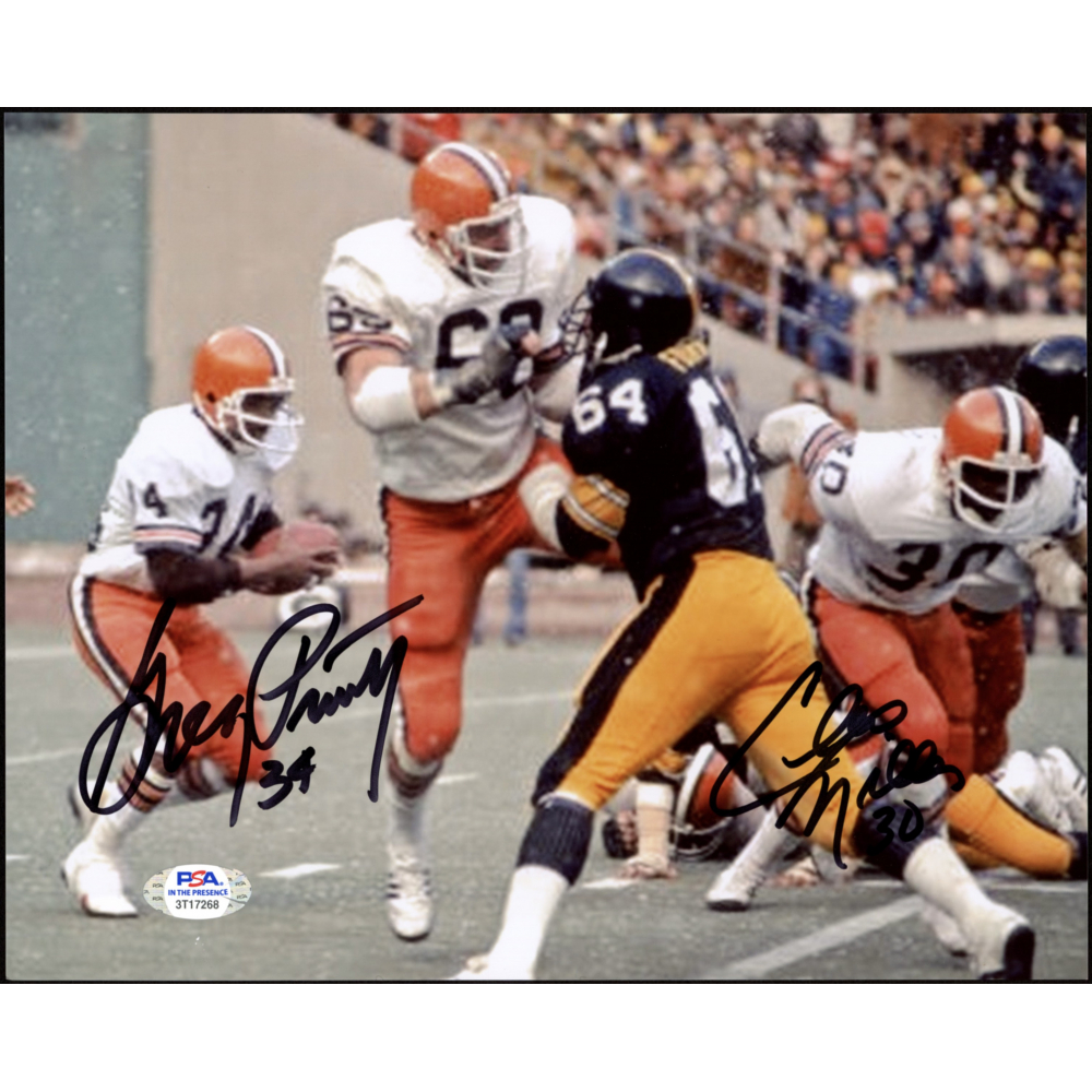 Greg Pruitt Signed Browns 8x10 Photo (PSA COA) | Pristine Auction