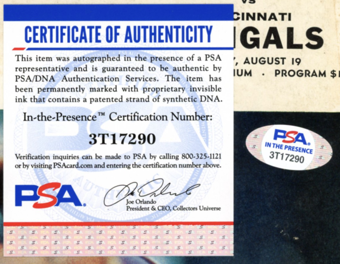 Greg Pruitt Signed 1973 Pro! Magazine Inscribed "Rookie Season" (PSA ...