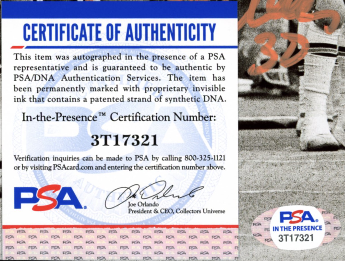 Greg Pruitt & Cleo Miller Signed Browns 8x10 Photo (PSA COA) | Pristine ...