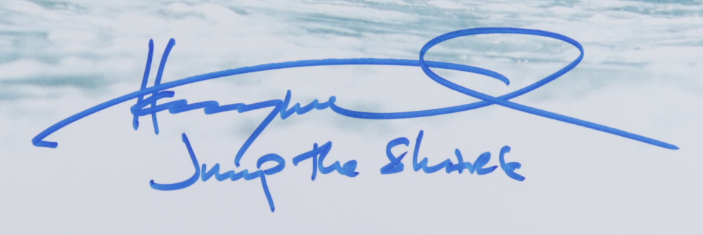 Henry Winkler Signed "Happy Days" 16x20 Photo Inscribed "Jump The Shark" (Beckett Hologram ...