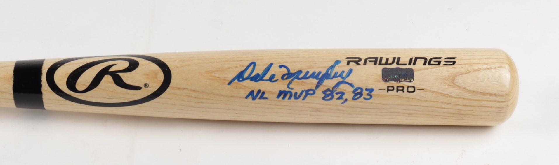 Dale Murphy Signed Rawlings Pro Baseball Bat Inscribed "NL MVP 82, 83 ...