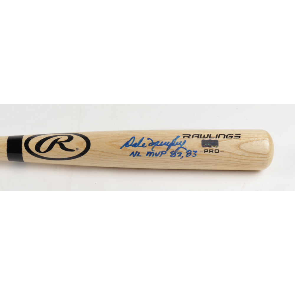Dale Murphy Signed Rawlings Pro Baseball Bat Inscribed "NL MVP 82, 83 ...