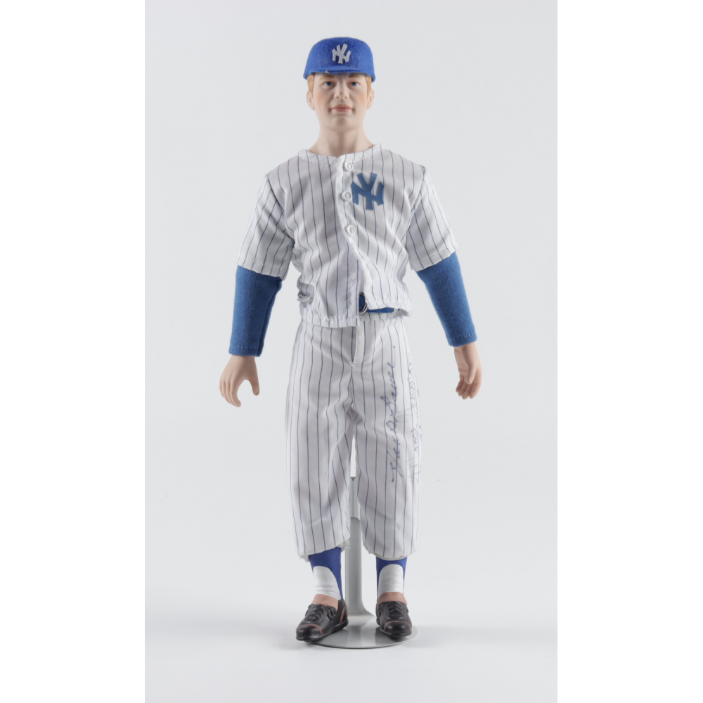 Yankees Porcelain Figurine Signed by (5) with Yogi Berra, Whitey Ford ...