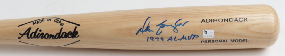 Don Baylor Signed Adirondack Baseball Bat Inscribed "1979 AL MVP ...