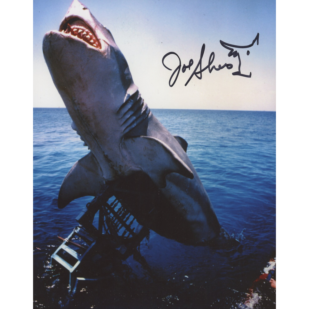Joe Alves Signed "Jaws" 8x10 Photo with Hand-Drawn Sketch (ACOA COA ...