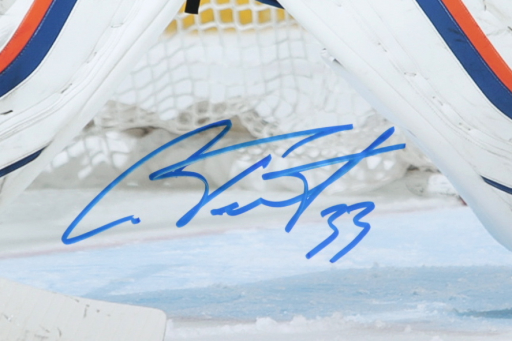 Cam Talbot Signed Oilers 16x20 Photo (Talbot COA & YSMS Hologram ...