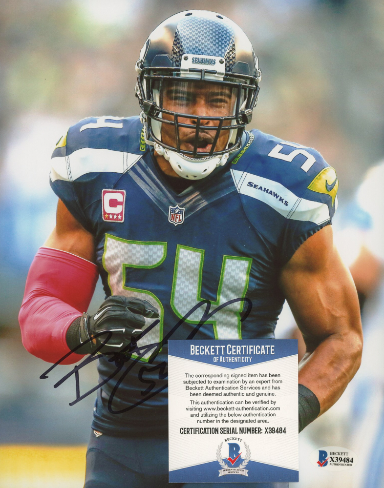 Bobby Wagner Signed 8x10 Photo (Beckett COA) | Pristine Auction