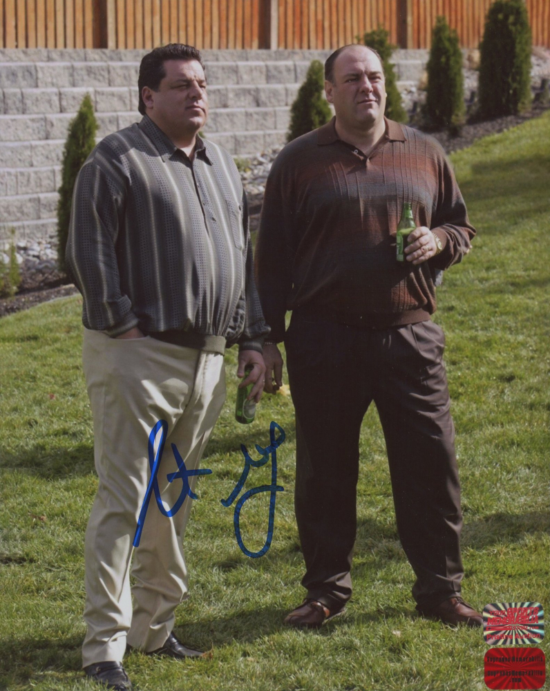Steven Schirripa Signed "The Sopranos" 8x10 Photo (Your Sports ...