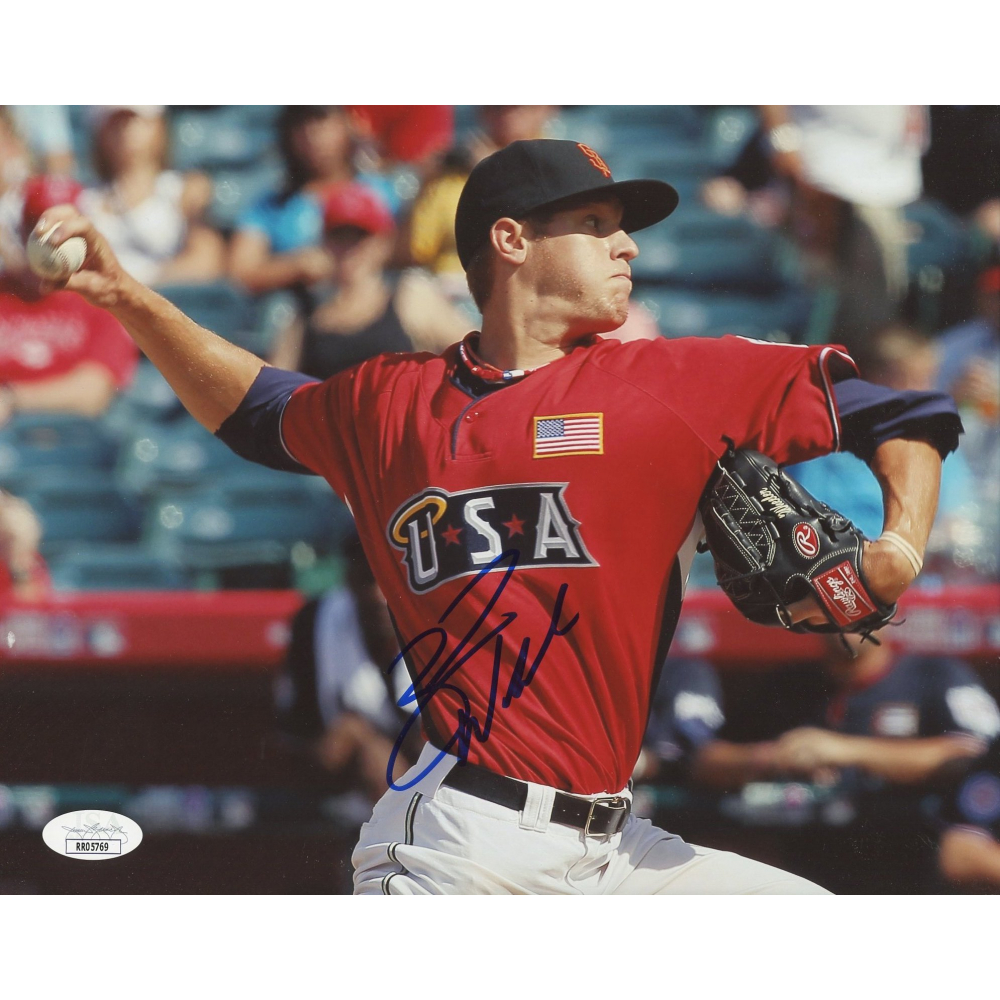 Zack Wheeler Signed Team USA 8x10 Photo (JSA COA) | Pristine Auction