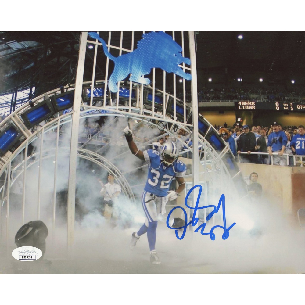 Dre Bly Signed 8x10 Lions Photo (JSA COA) | Pristine Auction