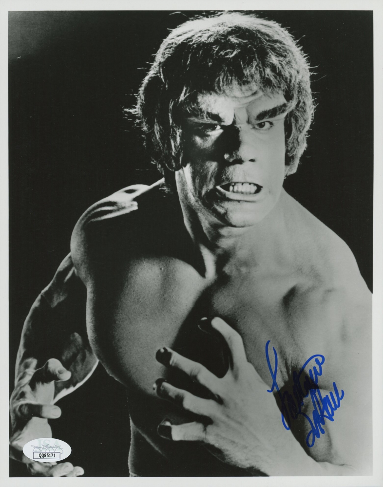 Lou Ferrigno Signed "The Incredible Hulk" 8x10 Photo (JSA COA ...