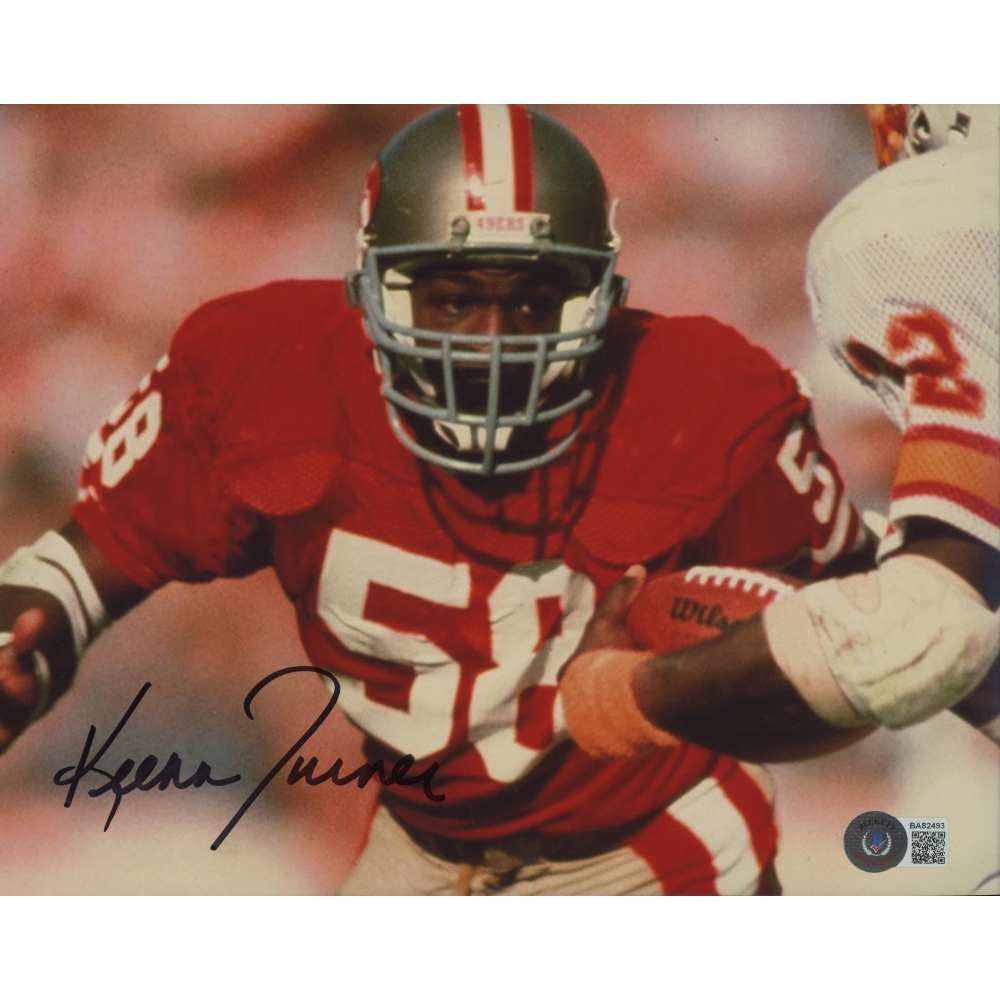 Keena Turner Signed 49ers 8x10 Photo (Beckett COA) | Pristine Auction