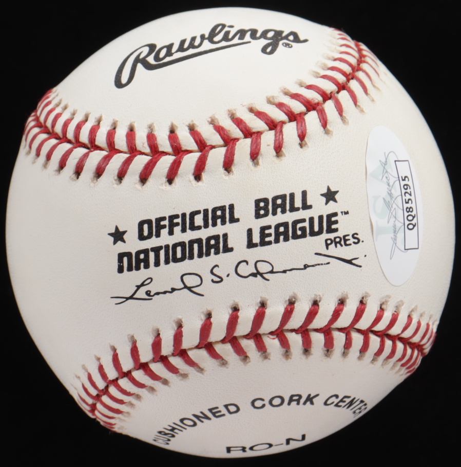 Preacher Roe Signed ONL Baseball With Personalization & Inscribed "Best ...