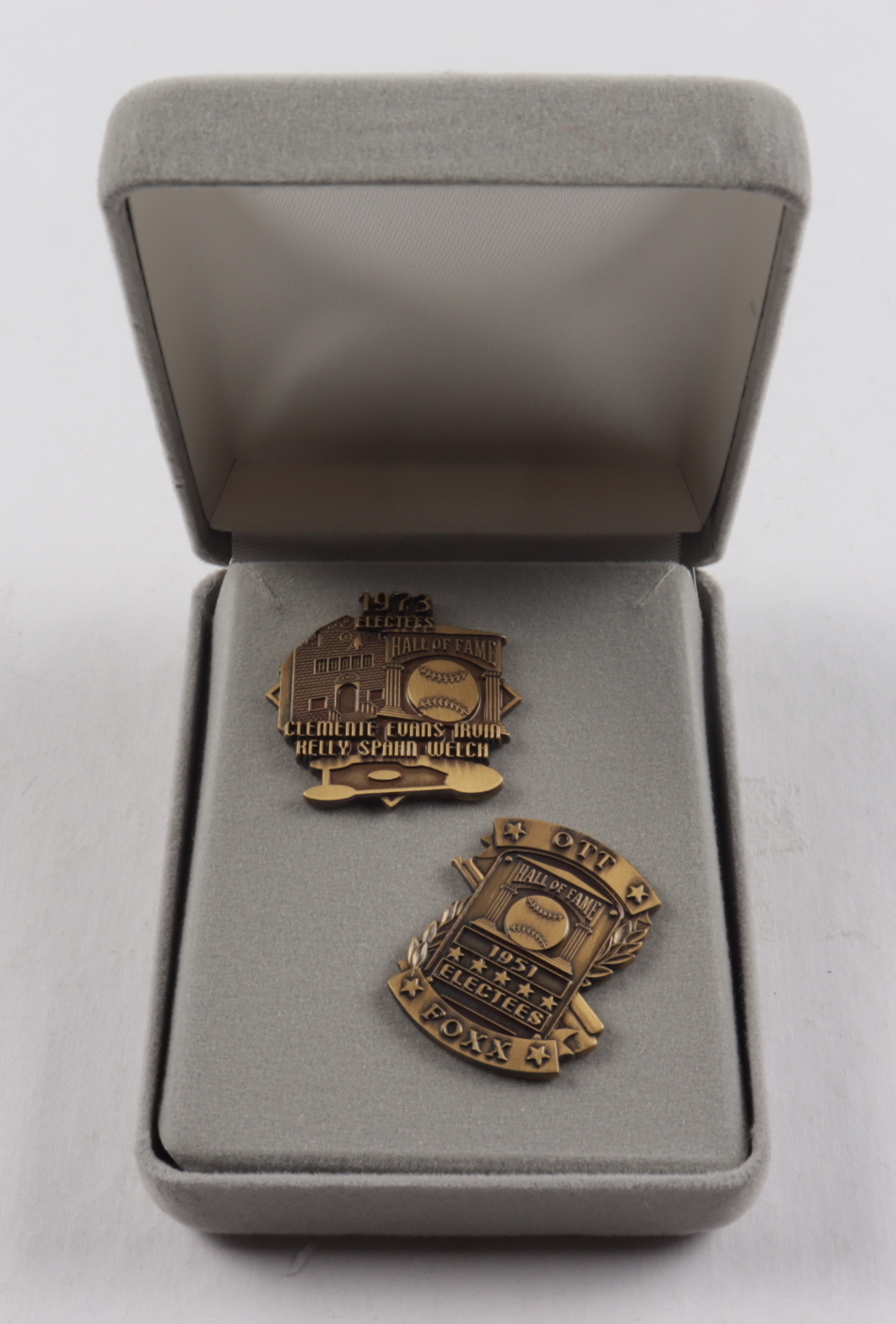 1951 & 1973 Baseball Hall of Fame Induction Pin with Original Case ...