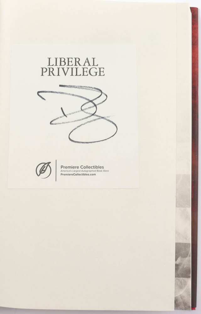 Donald Trump Jr. Signed "Liberal Privilege: Joe Biden and The Democrats ...