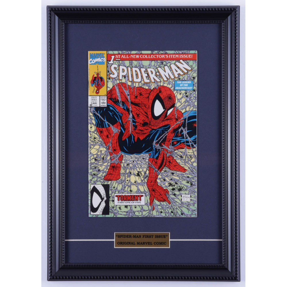 Spider-Man Issue #1 12x17 Custom Framed First Issue Comic Book ...