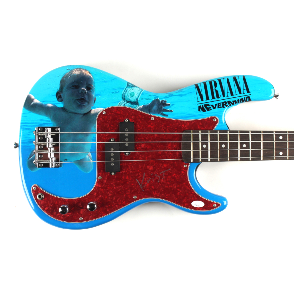 Krist Novoselic Signed "Nevermind" 46" Full-Size Electric Bass Guitar ...